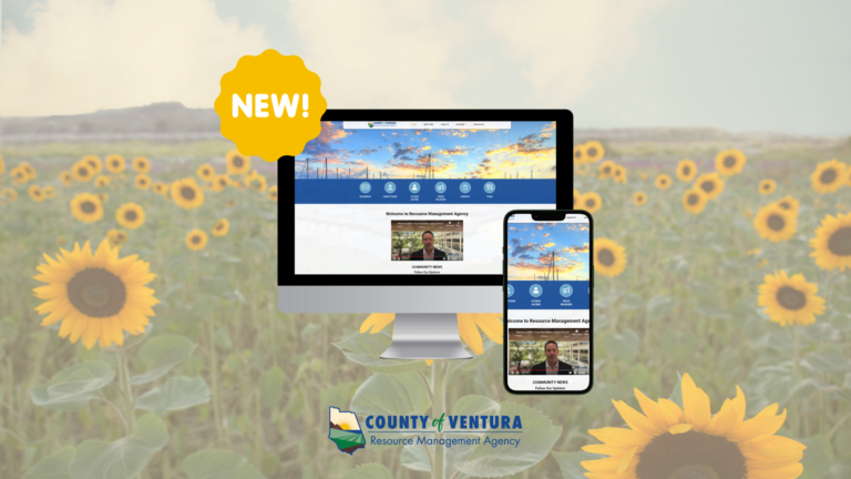 Introducing our New and Improved Website! - Ventura County Resource Management Agency