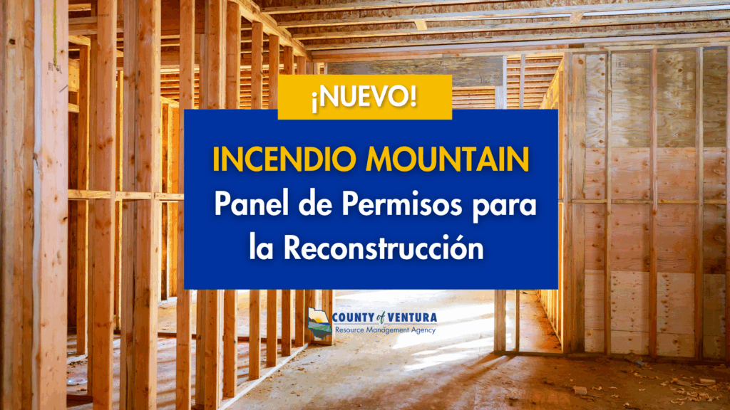 Panel de Permisos para la Reconstrucción Tras el Incendio Mountain ya ...